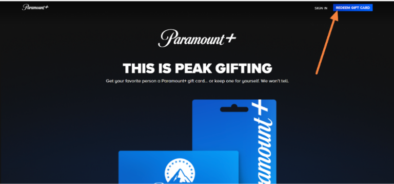 How to Redeem a Paramount Plus Gift Card (Guide)